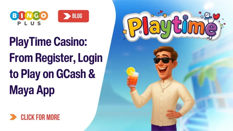 PlayTime Casino: From Register, Login to Play on GCash and Maya App ...